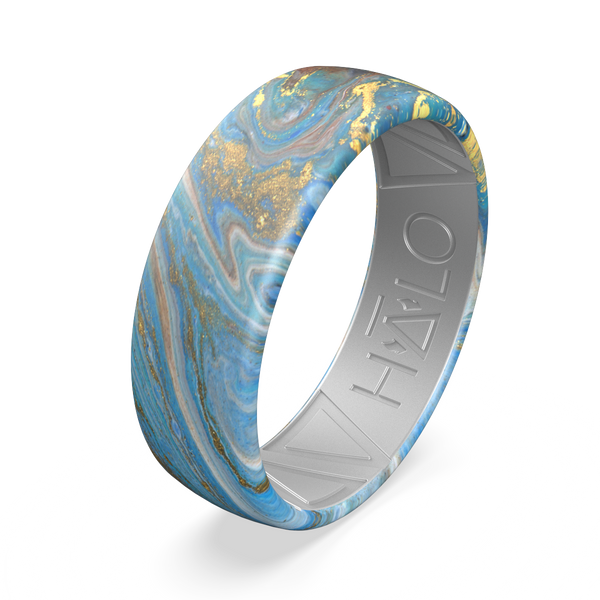 My HALO Ring | Lumeria | Earth Grey Silicone Ring – MyHaloRing